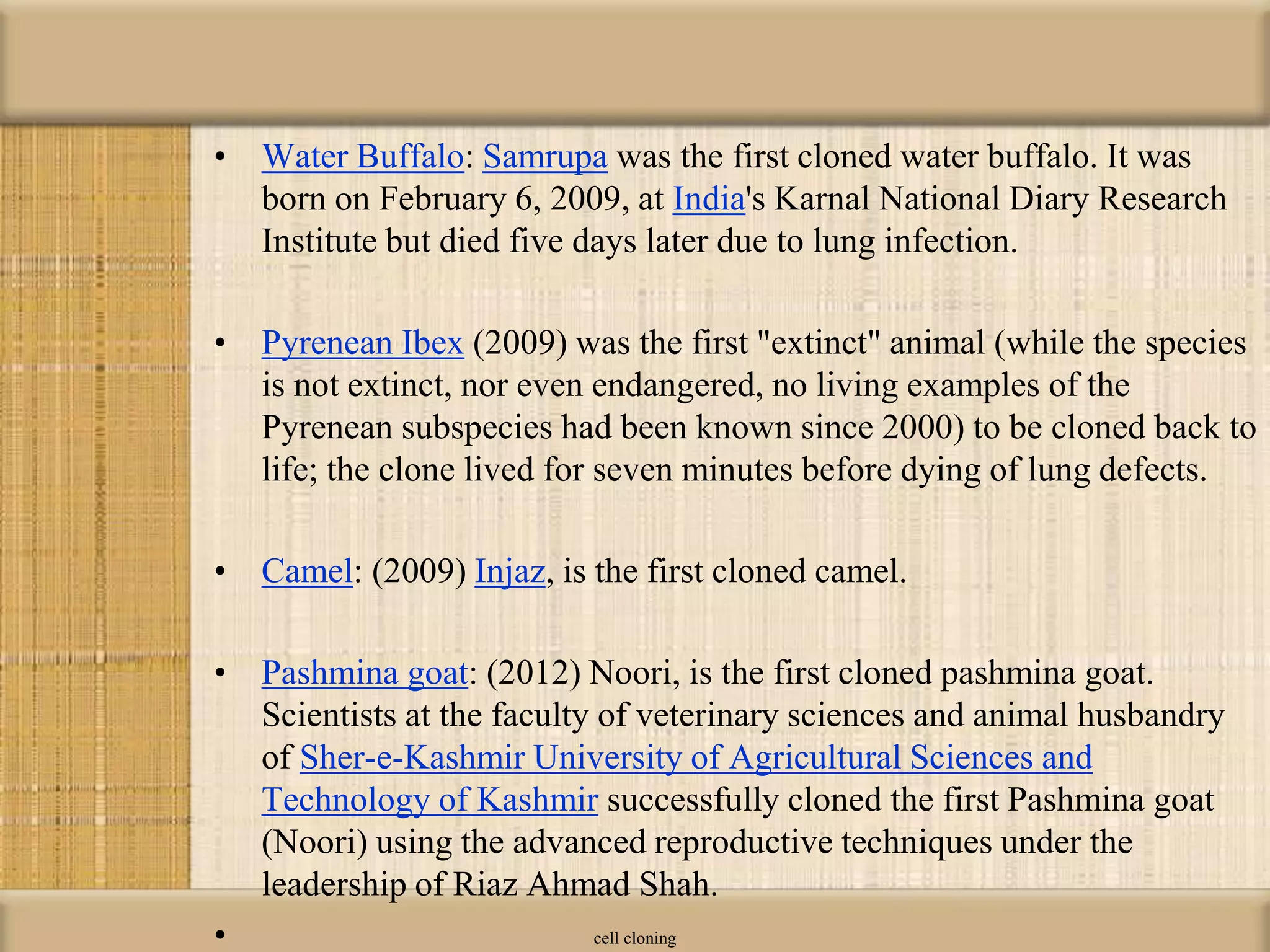 Cell cloning, animal cell culture | PPT