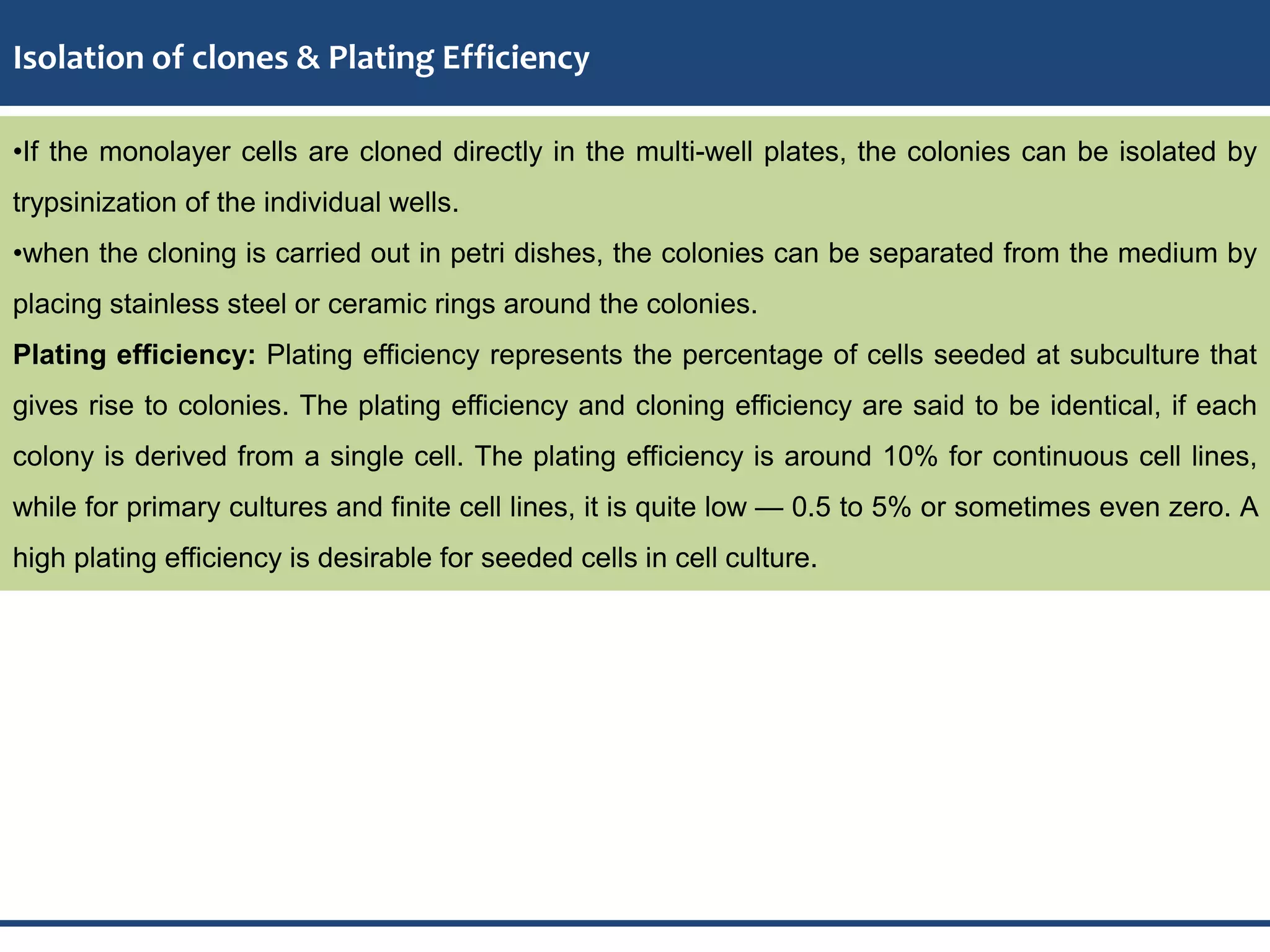 11. Cell cloning | PPT