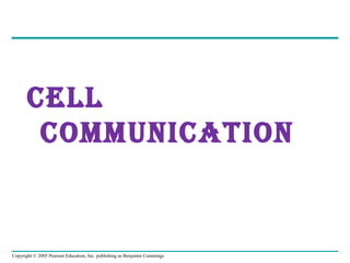 Cell communication | PPT
