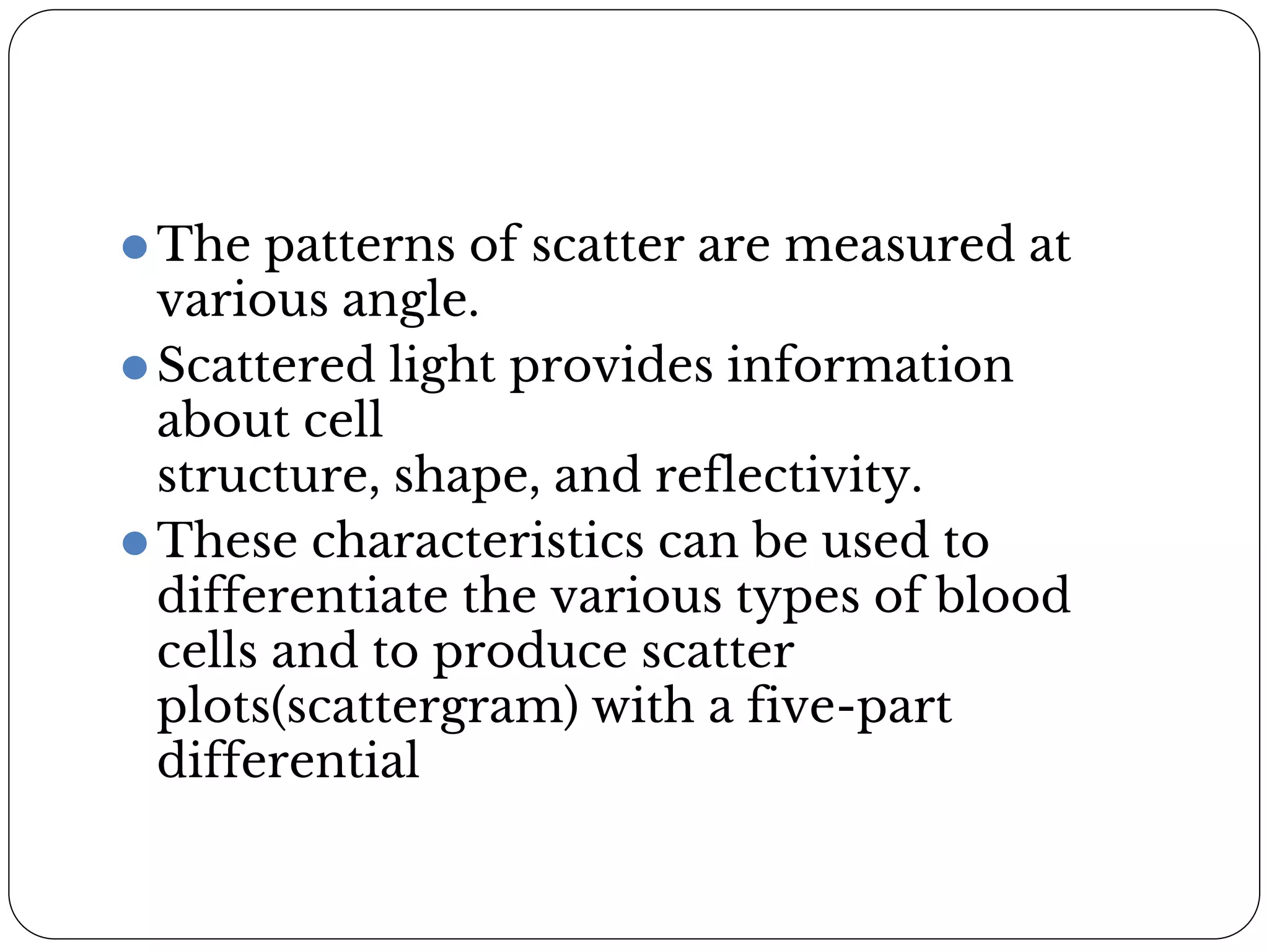 Automated cell counters: principle and types | PPTX