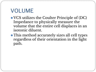 Automated cell counters: principle and types | PPTX