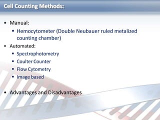 cell counting and viability-170912035622.pptx
