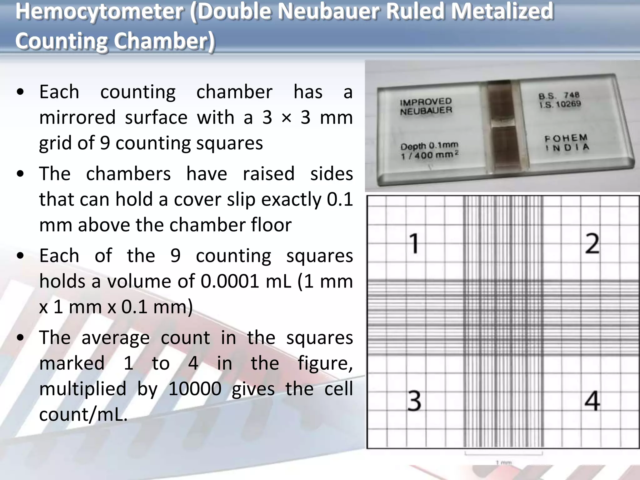 Cell counting and viability | PPTX