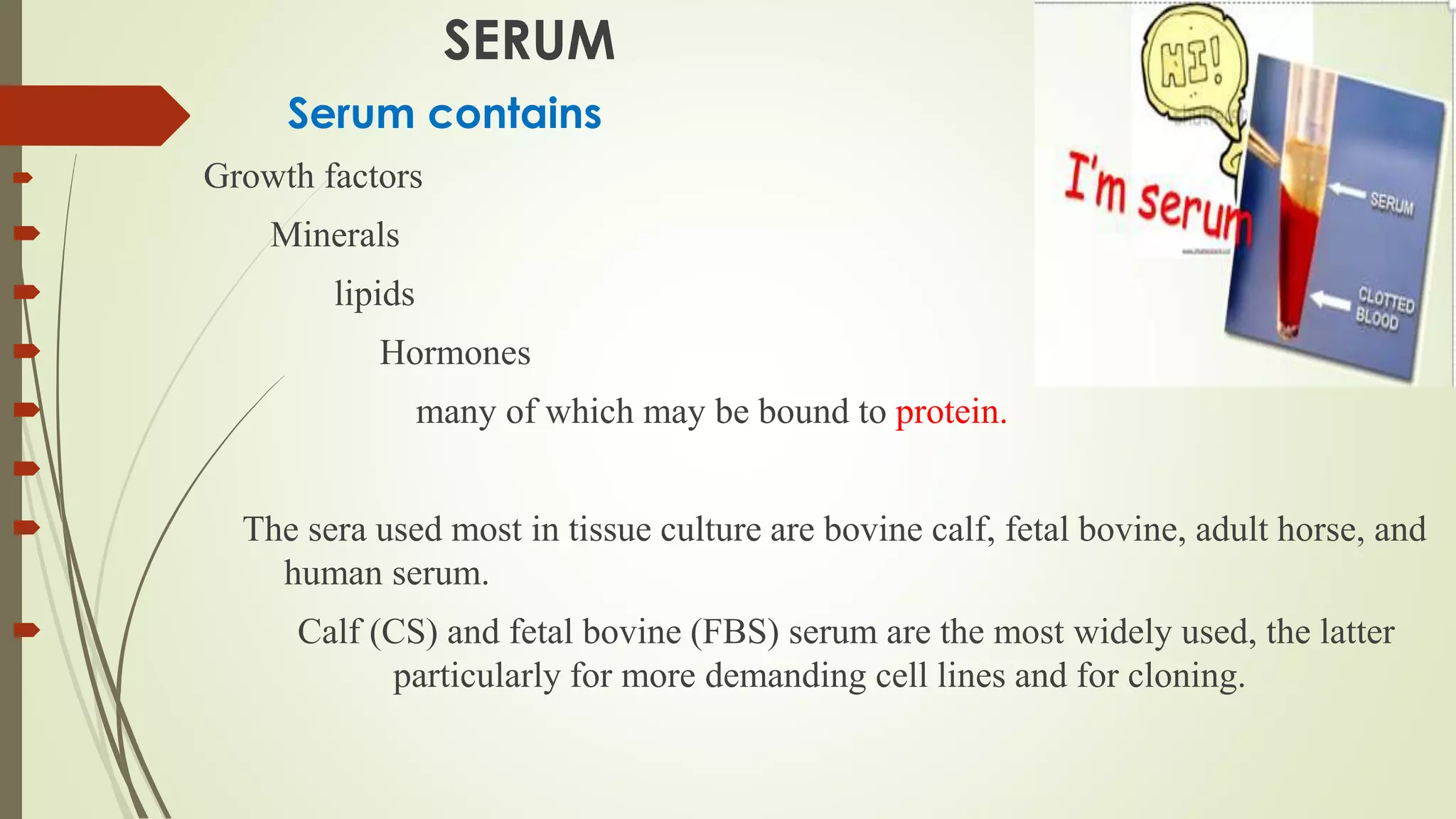 Cell culture, Different type of cell culture media, types of media | PPTX