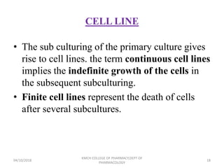 Cell culture | PPTX
