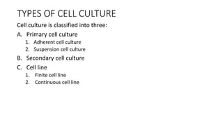 Cell culture | PPTX