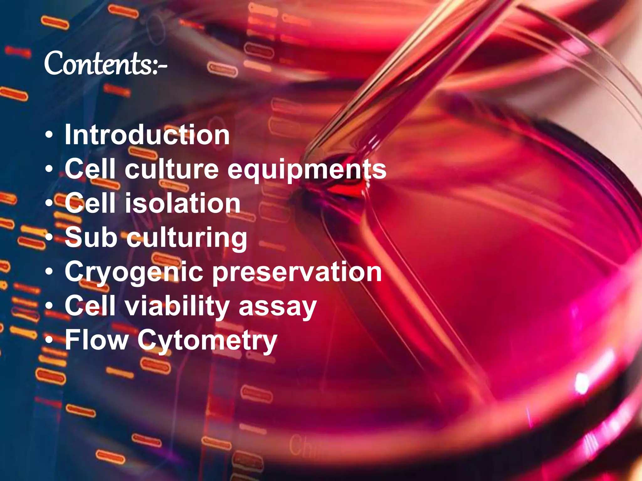 Cell culture | PPTX