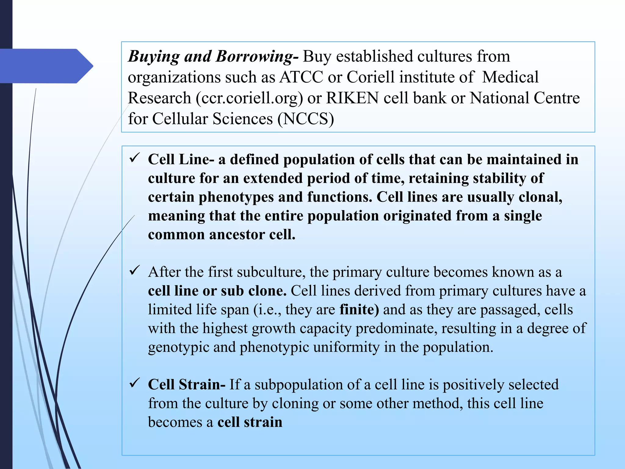 Cell culture 1 | PPTX