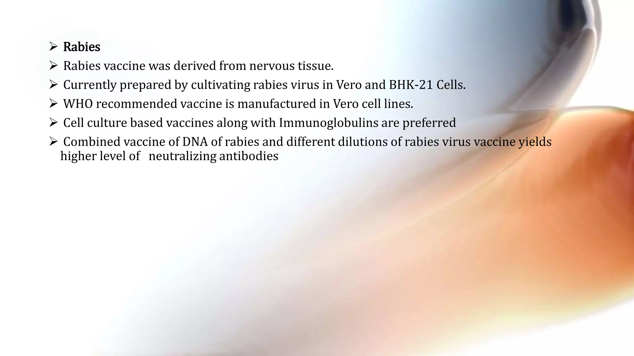 Cell culture based vaccines | PPTX