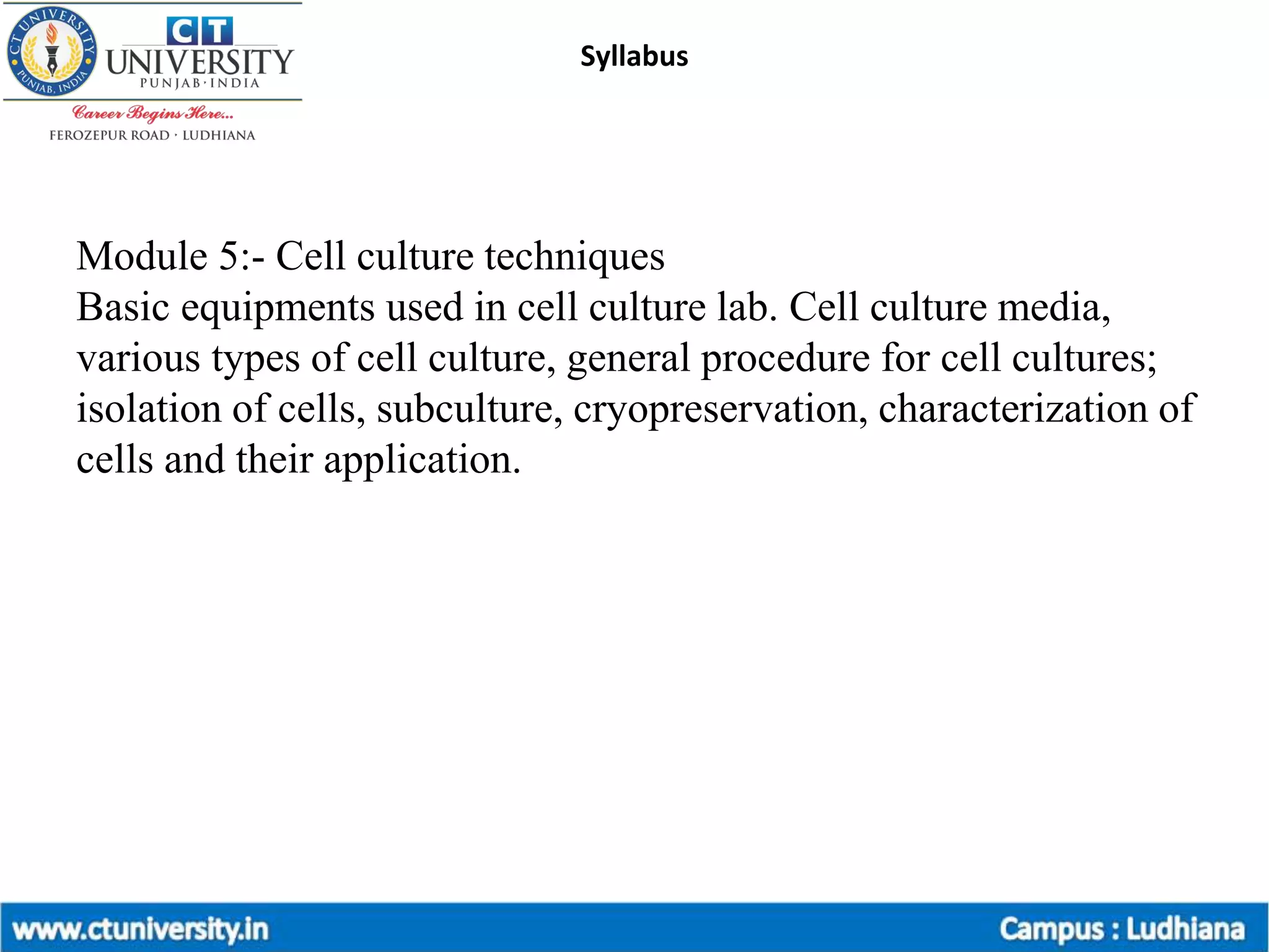Cell culture and its types | PPTX