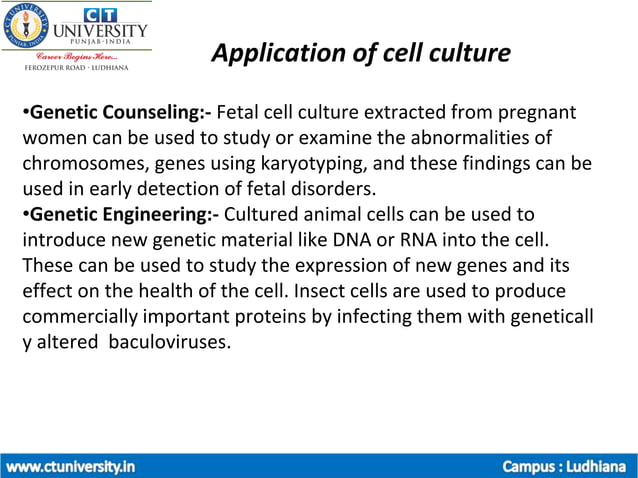 Cell culture and its types | PPTX