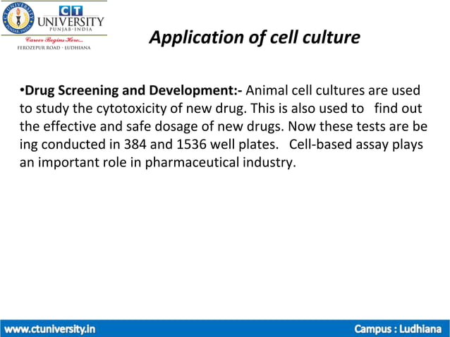 Cell culture and its types | PPTX
