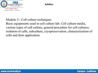 Cell culture and its types | PPTX