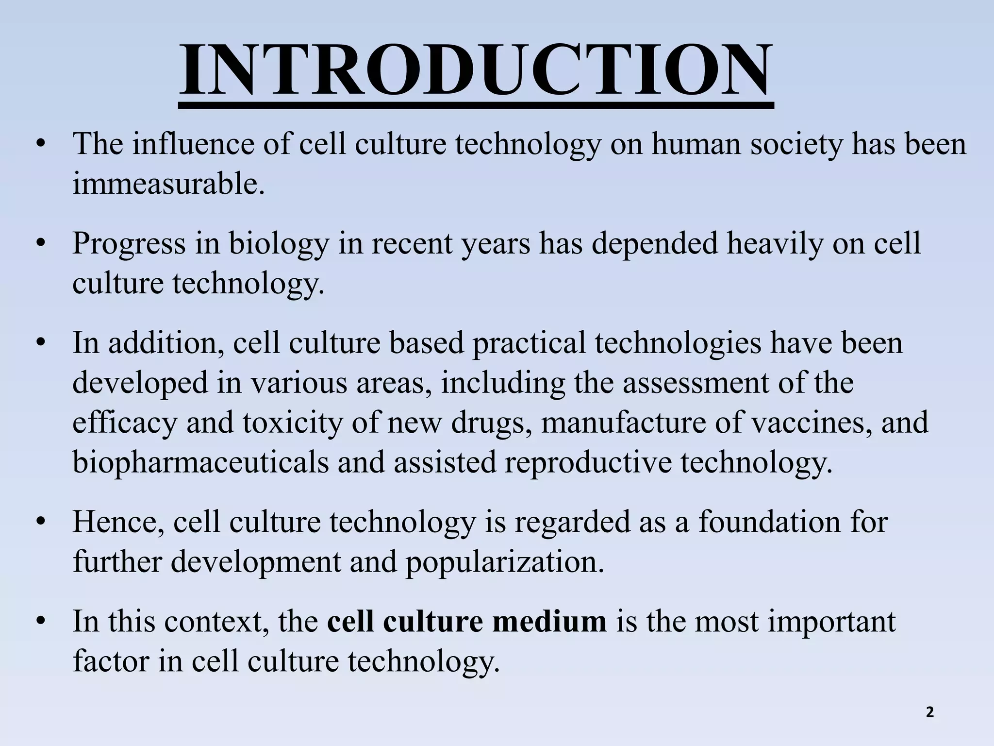 Cell culture media | PPTX