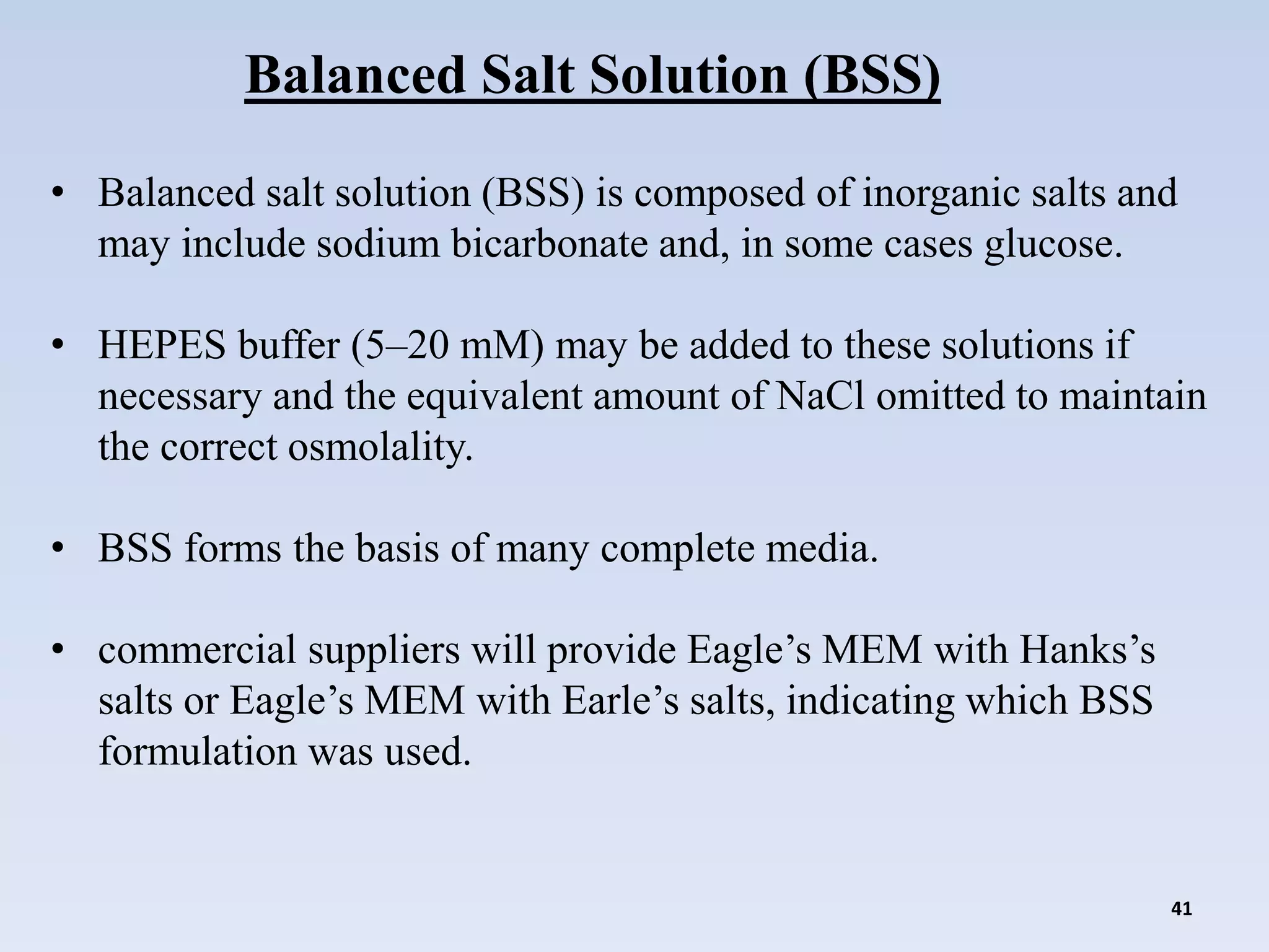 Cell culture media | PPTX