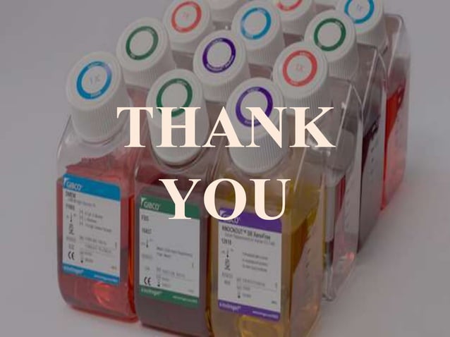 Cell culture media | PPTX | Biological Sciences | Science