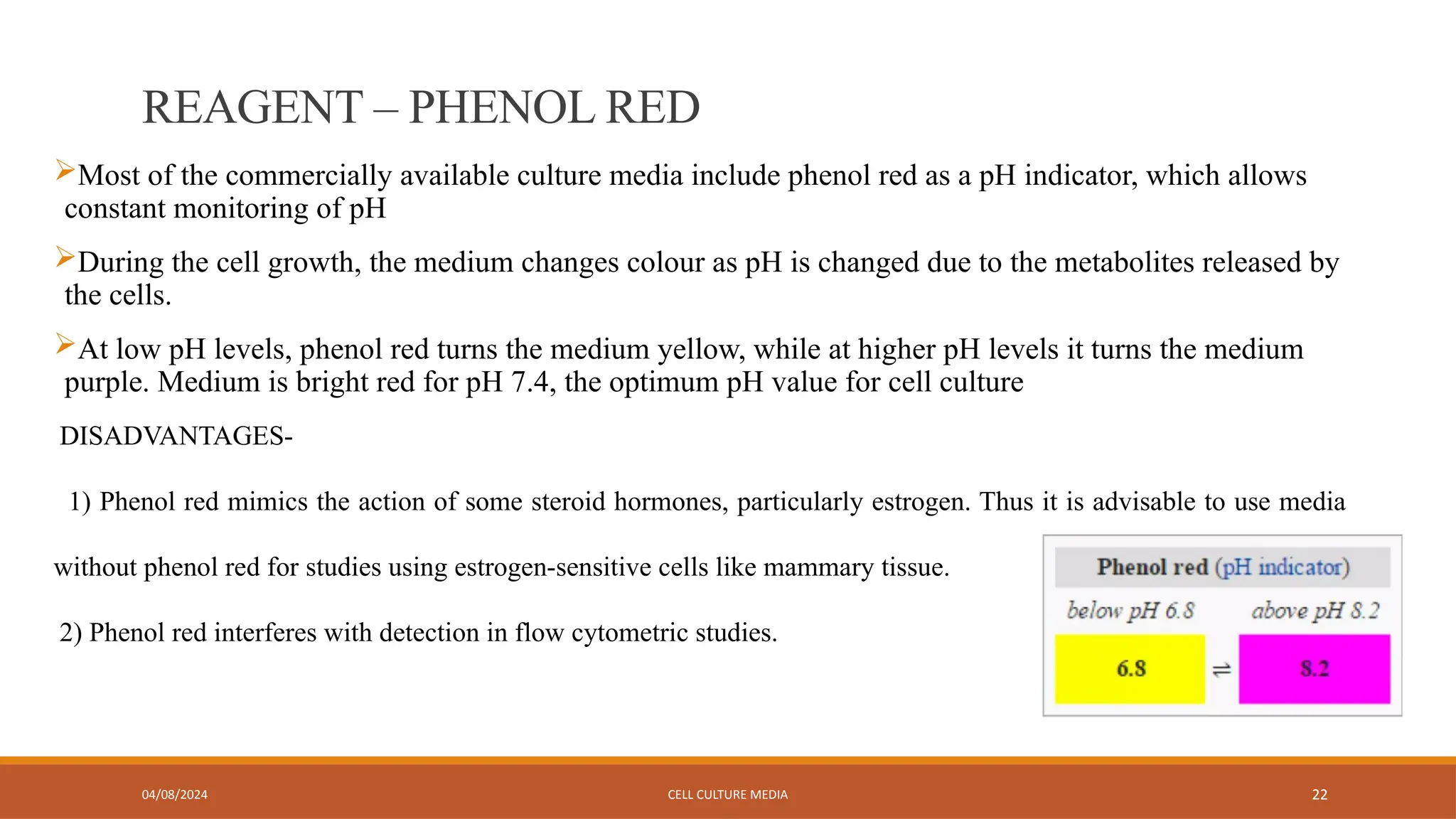CELL CULTURE TECHNIQUES- CELL CULTURE MEDIA | PPTX