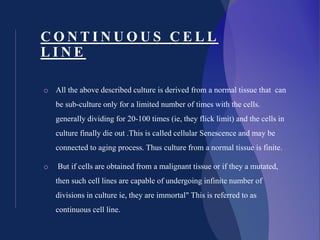 Cell culture media and various types of cell.pptx
