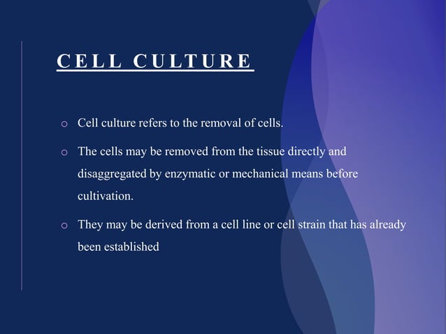 Cell culture media and various types of cell.pptx