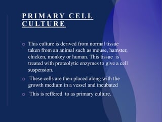 Cell culture media and various types of cell.pptx