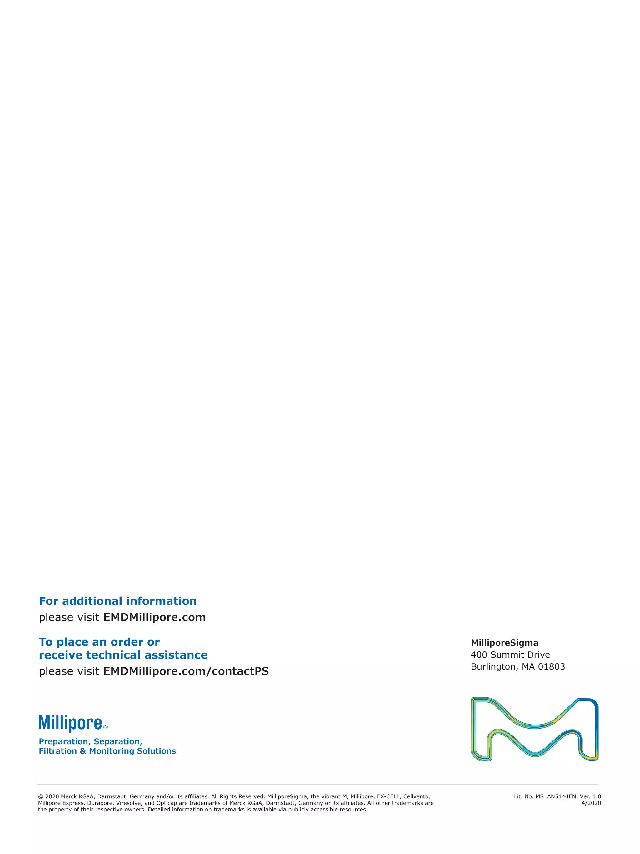 Cell Culture Media Filtration – Filter Selection and Sizing | PDF