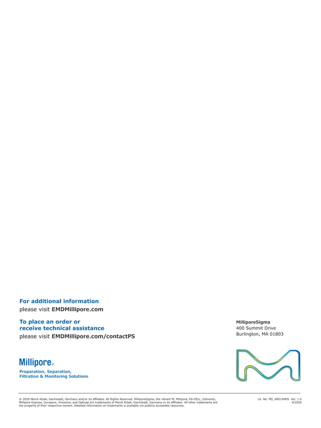 Cell Culture Media Filtration – Filter Selection and Sizing | PDF
