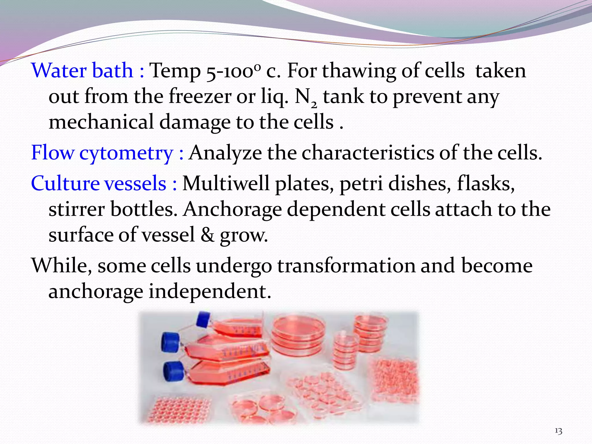 Cell culture techniques | PPTX