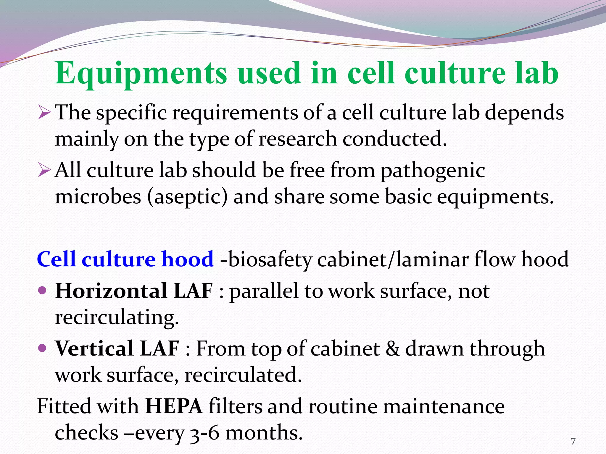 Cell culture techniques | PPTX