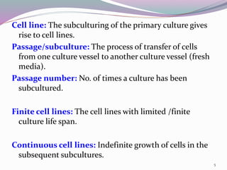 Cell culture techniques | PPTX