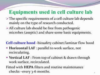 Cell culture techniques | PPTX