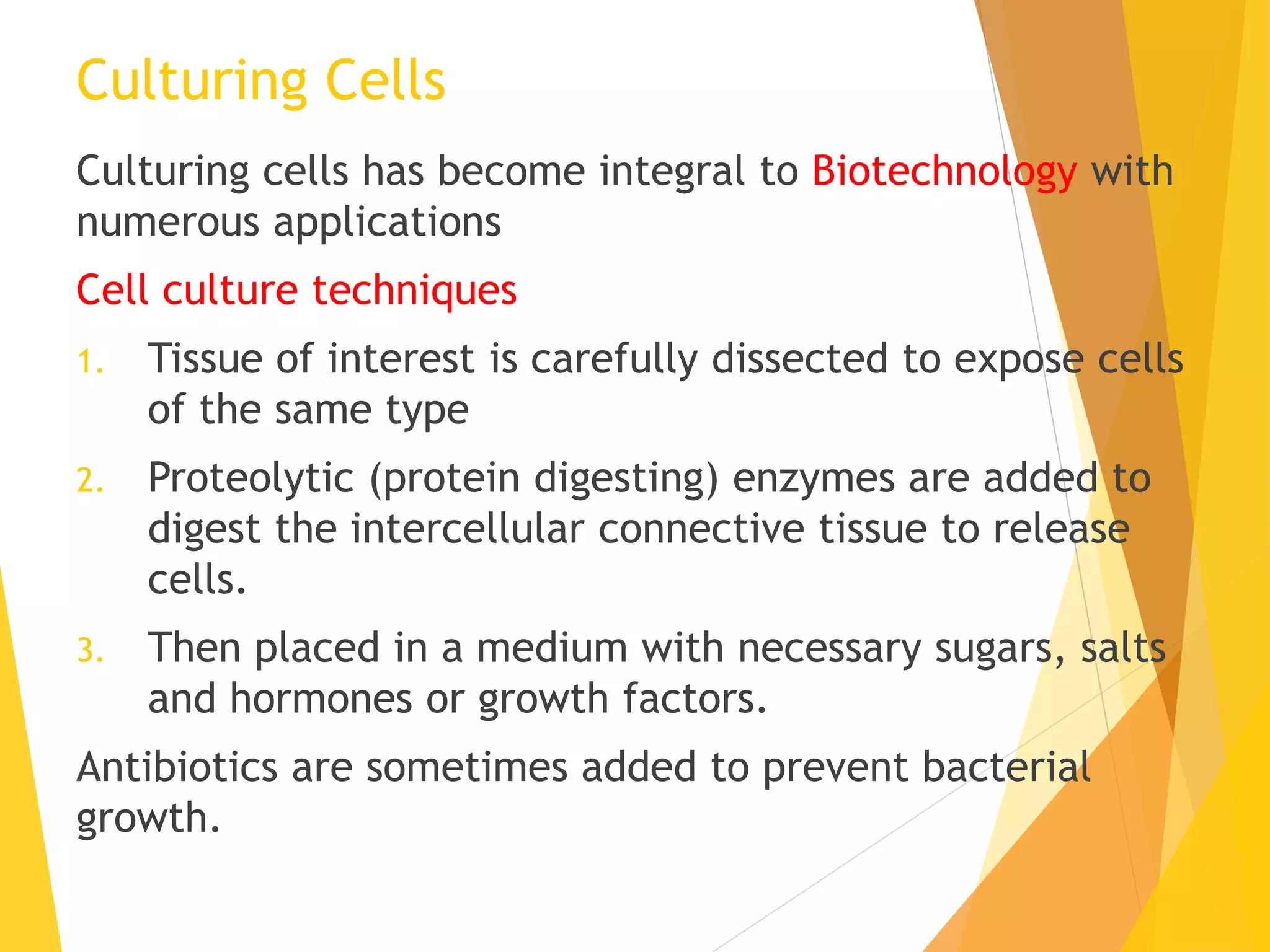 Cell culturing | PPT