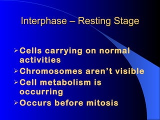 Cell cycle | PPT