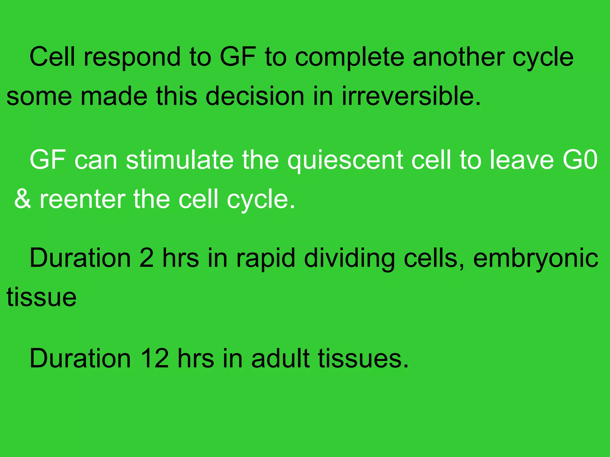 Cell cycle | PPT