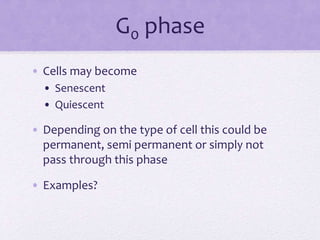 Cell cycle | PPTX