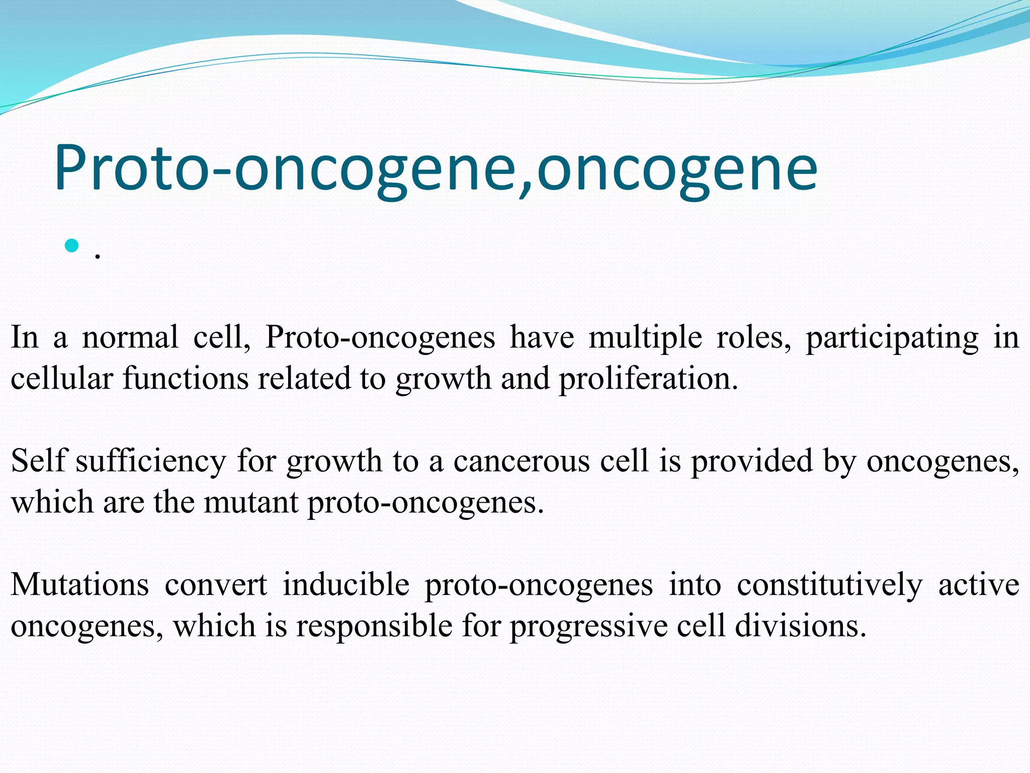 Cell cycle,growth regulation ,molecular basis of cancer by dr.Tasnim | PPTX