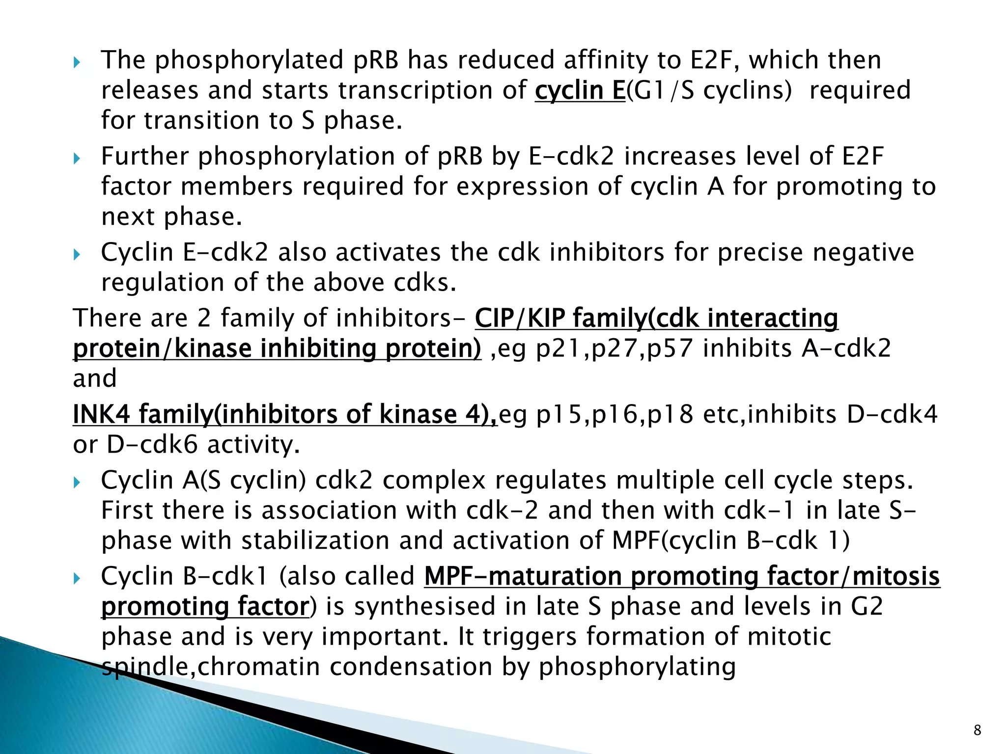 Cell cycle regulation and checkpoints | PPTX