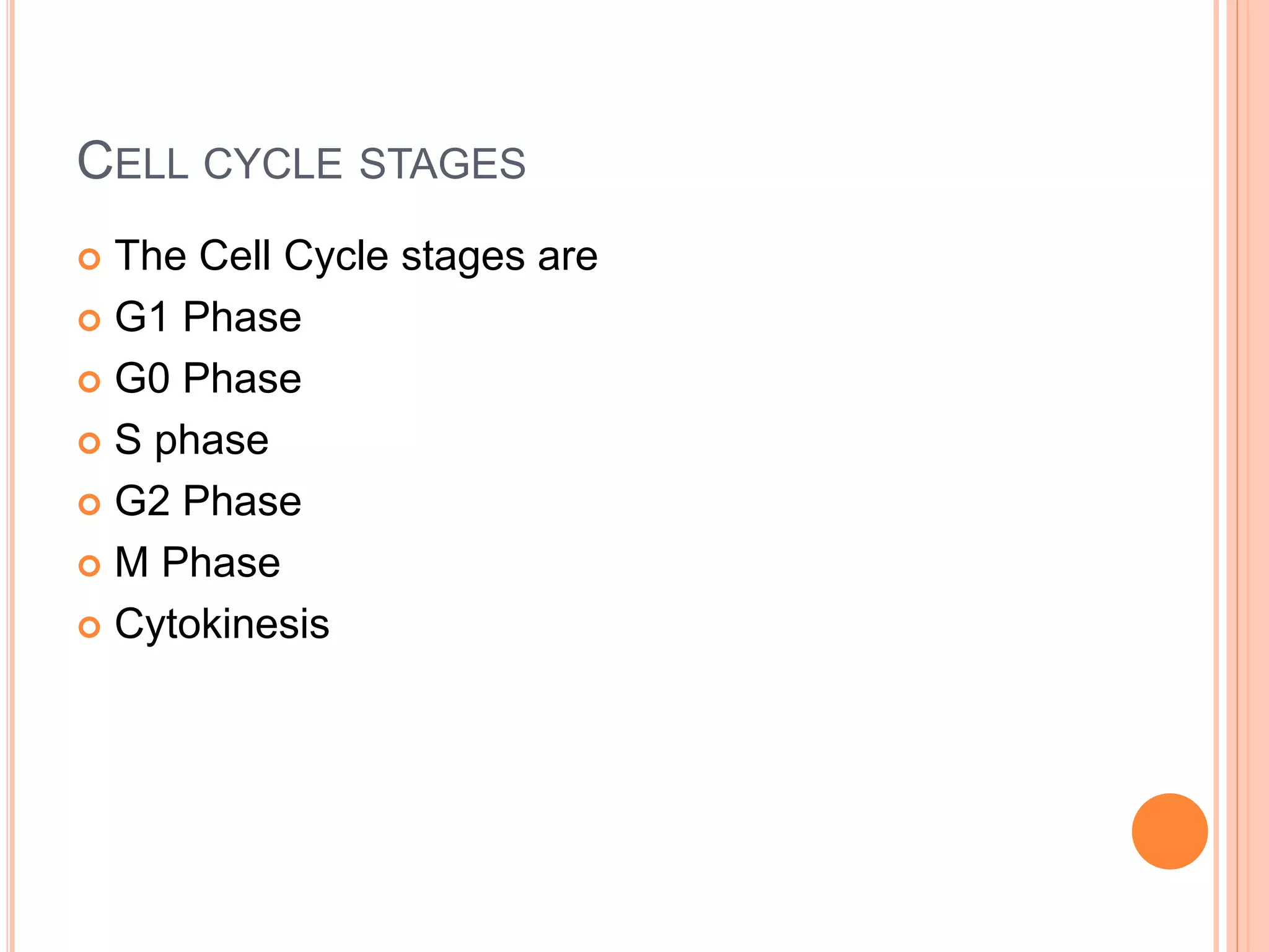 Cell cycle | PPTX | Biological Sciences | Science