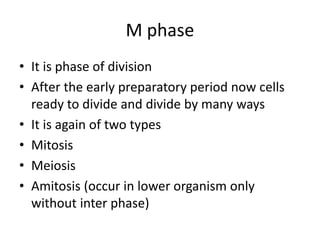 Cell cycle | PPTX