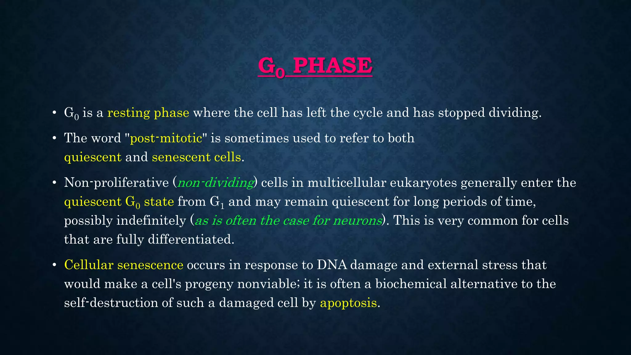Cell cycle | PPTX