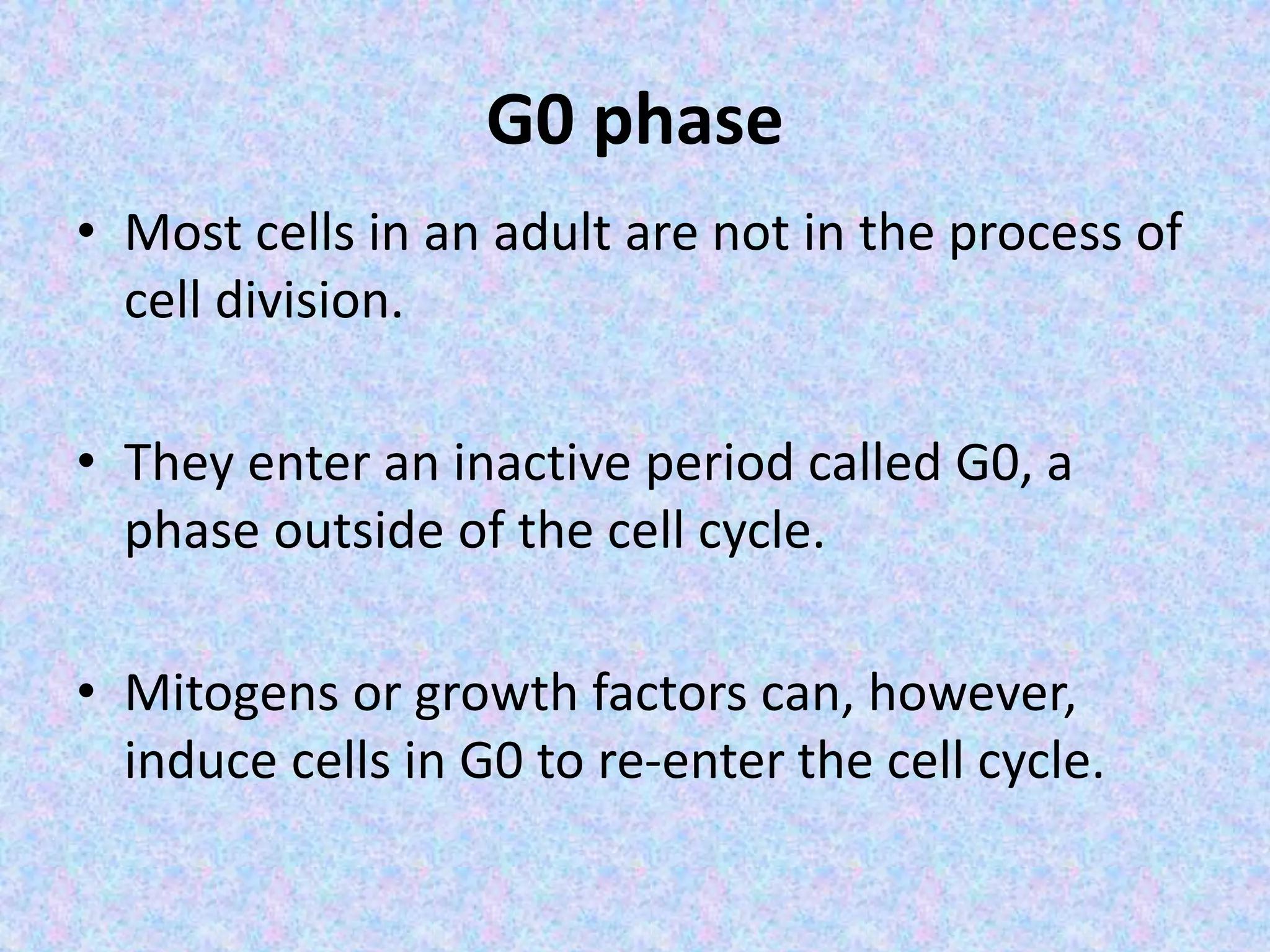 Cell cycle | PPTX