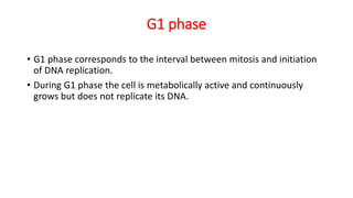 Cell cycle | PPTX