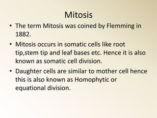 Cell cycle | PPTX