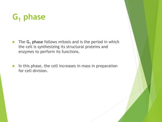 Cell cycle | PPTX