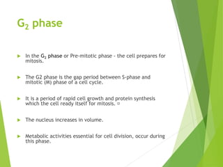 Cell cycle | PPTX