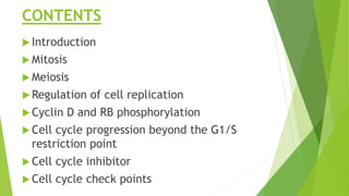 cell cycle.pptx | Endocrine and Metabolic Diseases | Diseases and ...