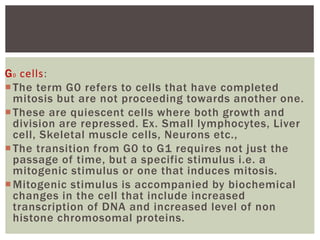 Cell Cycle- an essential part of cell growth | PPTX