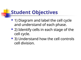 CELL CYCLE AND HOW THE CELL DIVIDES.pptx
