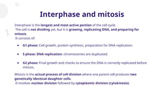 Detailed introduction to Cell Cycle.pptx
