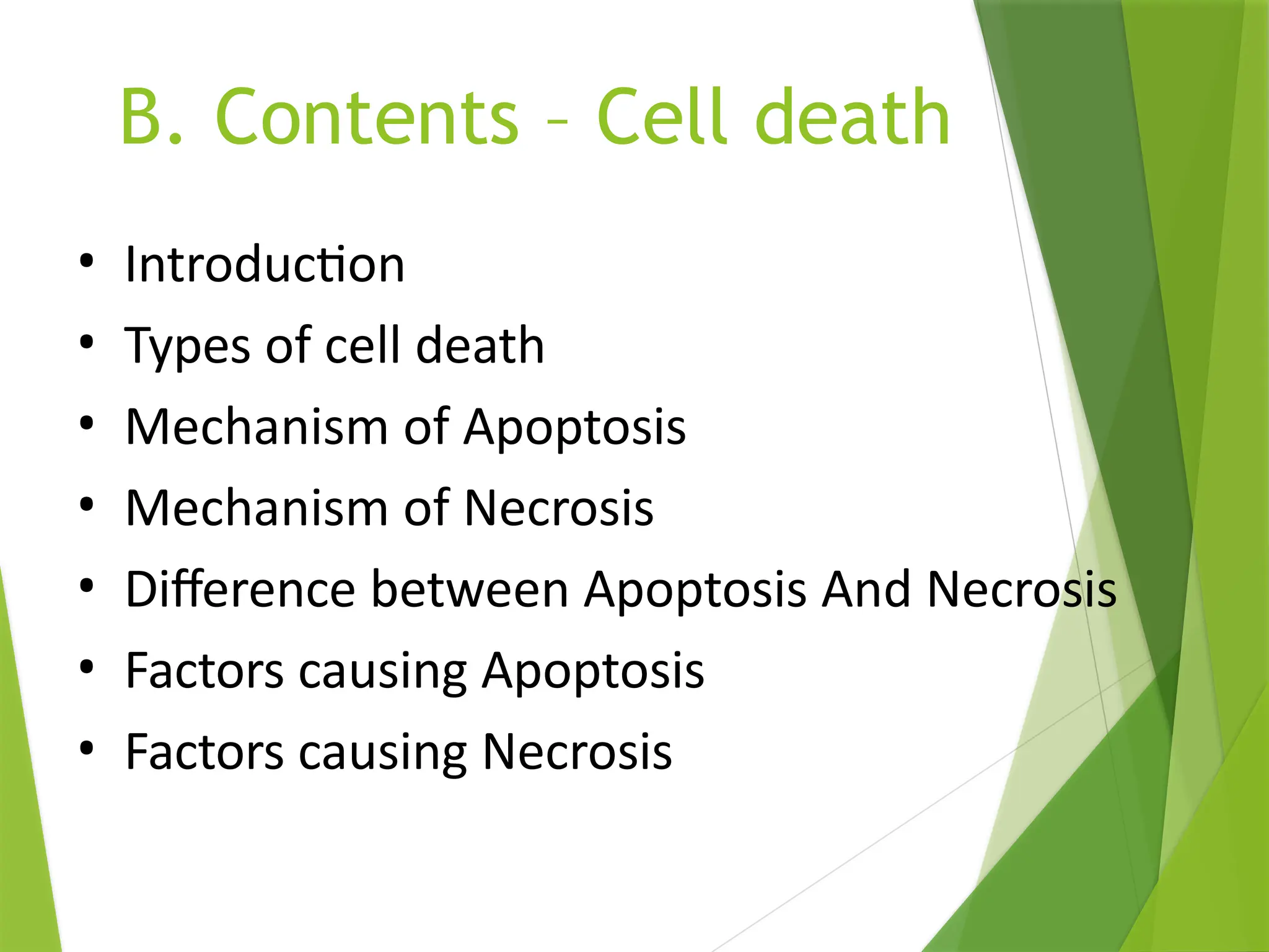 cell cycle and cell death (regulation & function) | PPTX