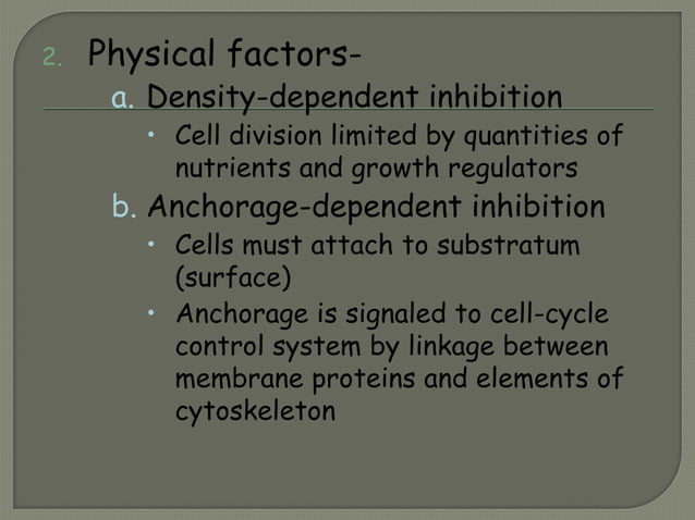 Cell cycle and its regulation | PPTX | Biological Sciences | Science